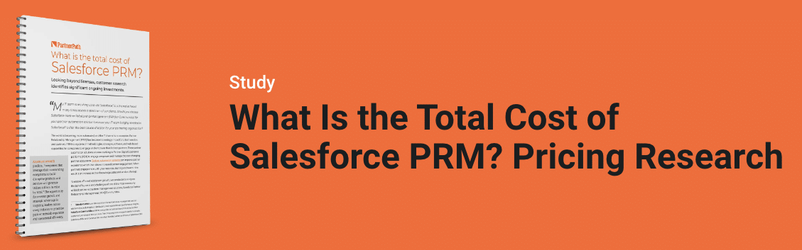 The Total Cost of Salesforce PRM: Pricing Research
